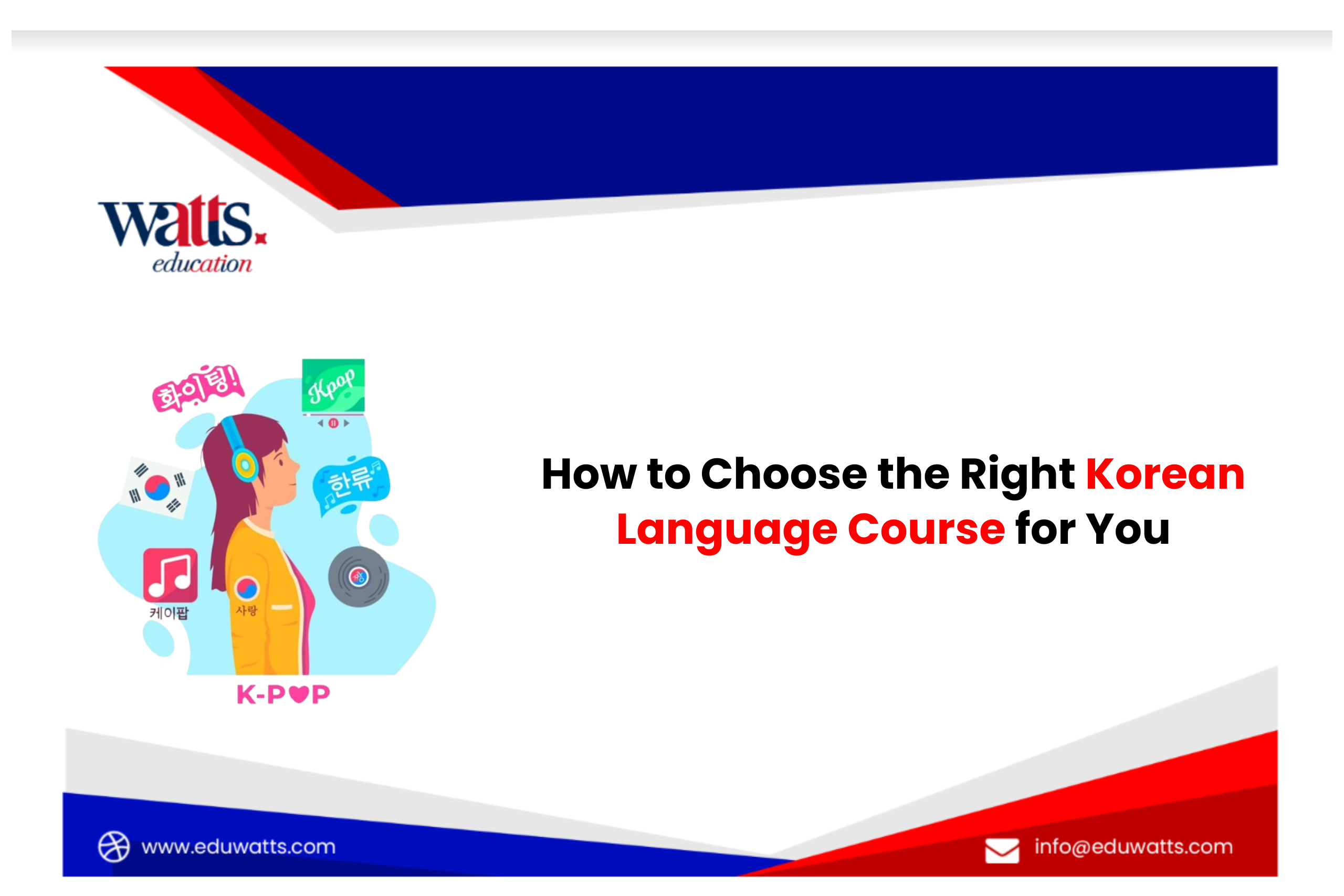 How to Choose the Right Korean Language Course for You