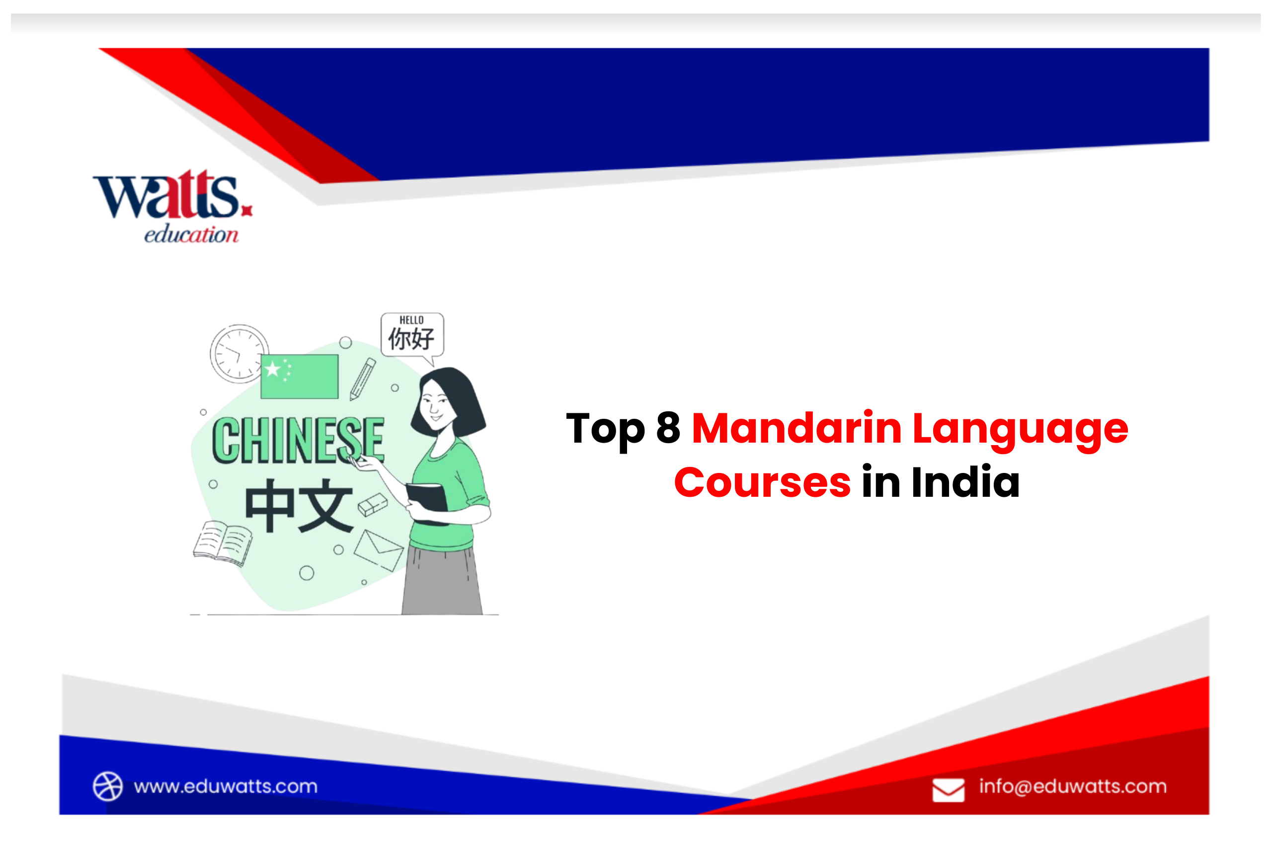 Top 8 Mandarin Language Courses in India