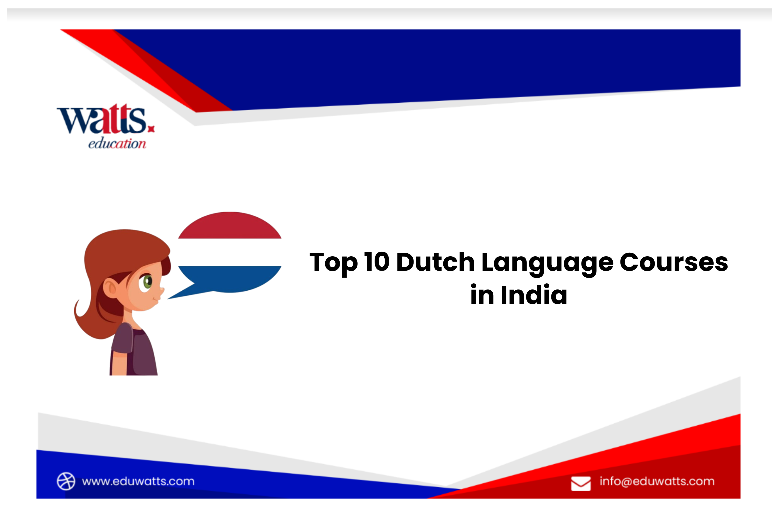 Top 10 Dutch Language Courses in India
