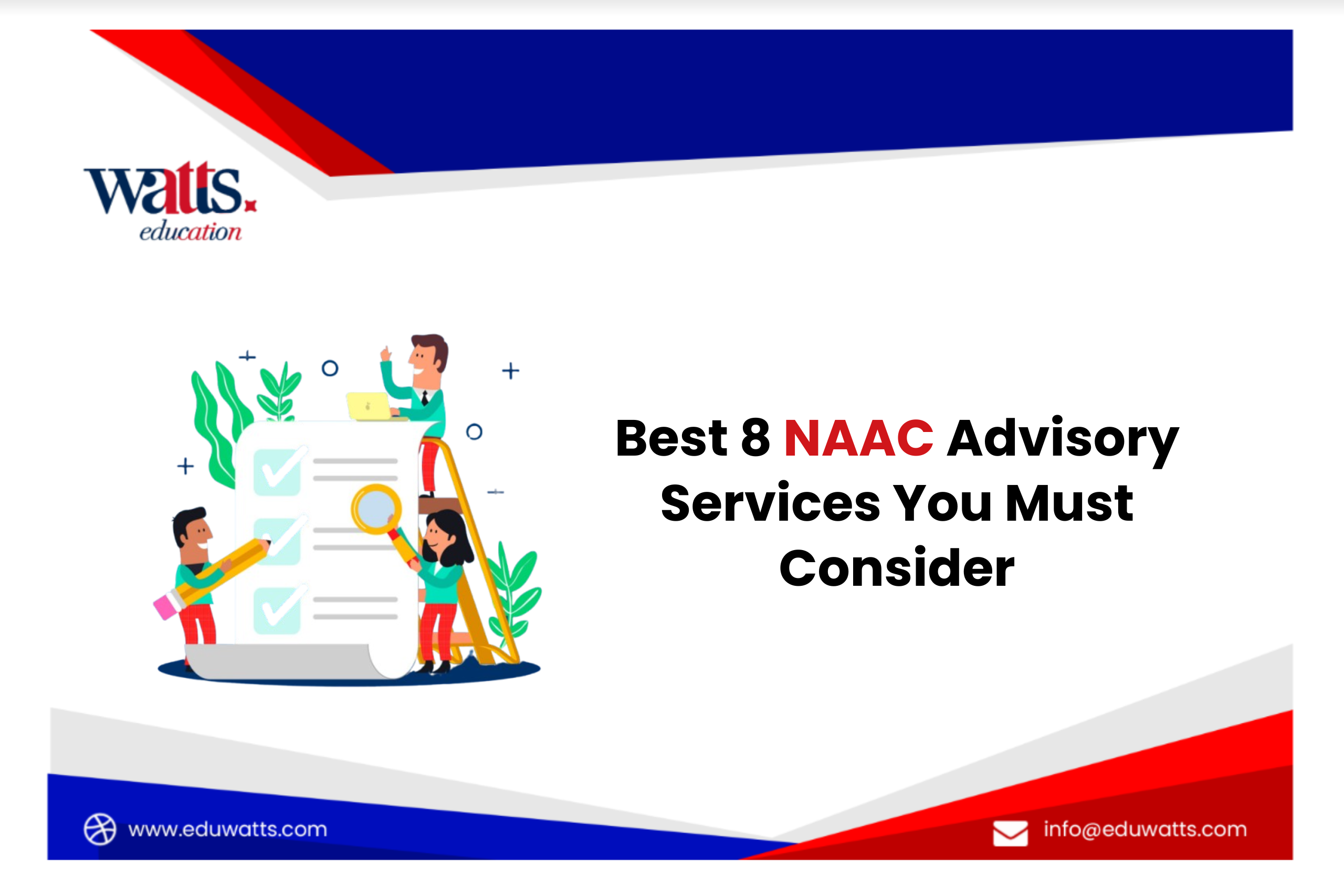 Best 8 NAAC Advisory Services You Must Consider