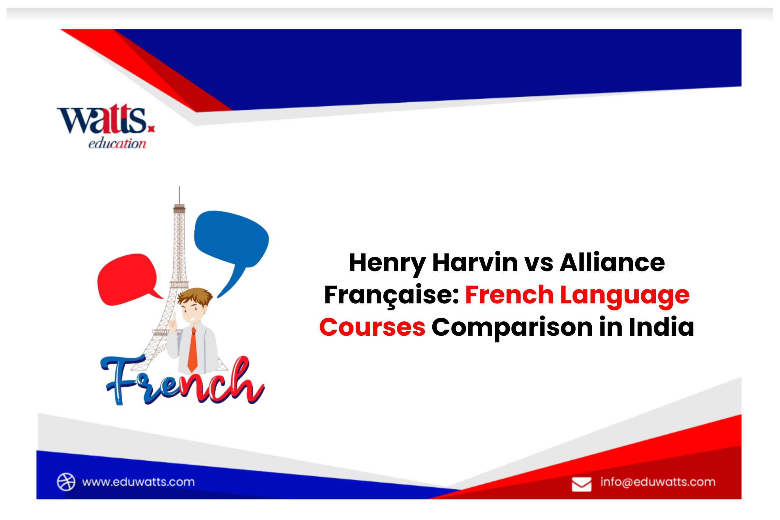 Henry Harvin vs Alliance Française: French Language Courses
