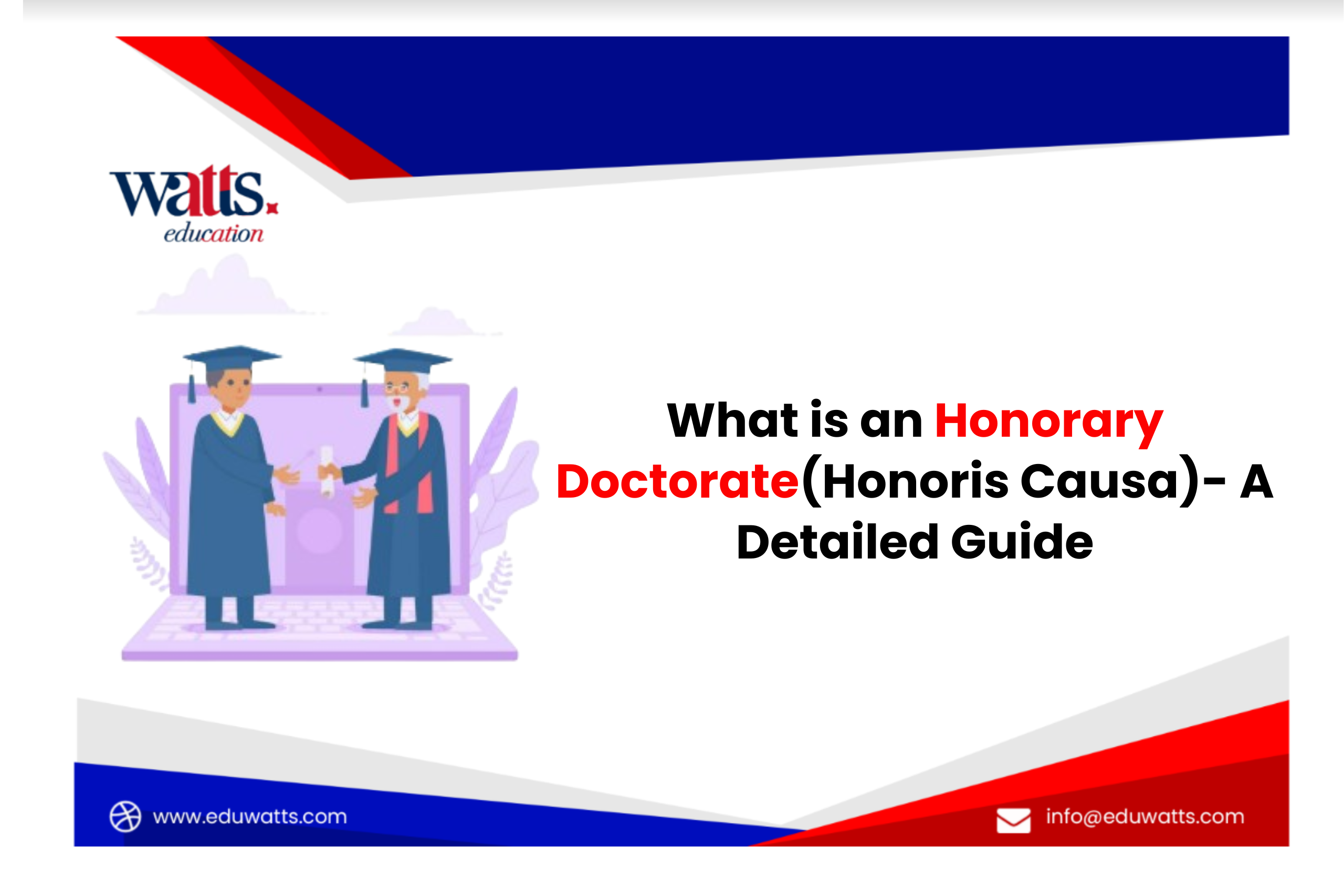 What is an Honorary Doctorate(Honoris Causa)- A Detailed Guide