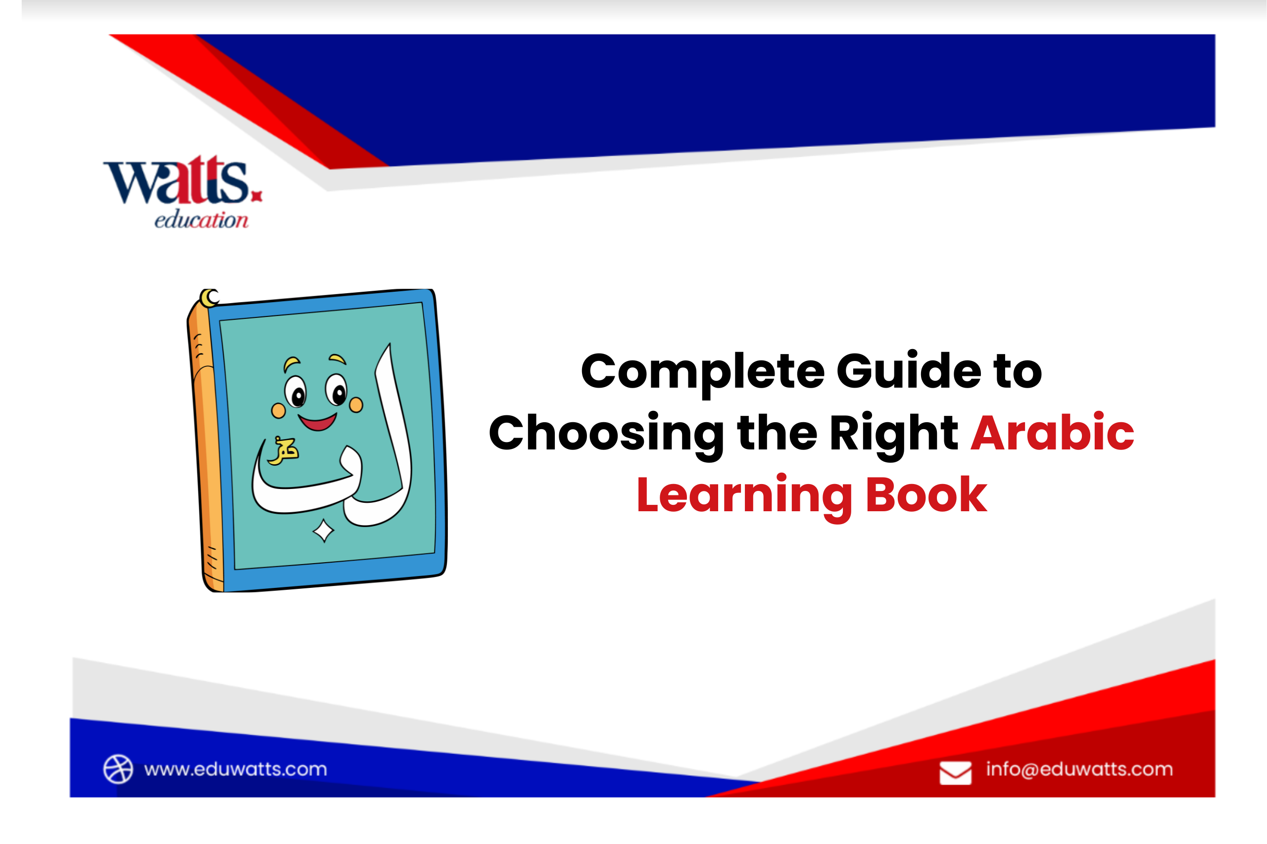 Complete Guide to Choosing the Right Arabic Learning Book
